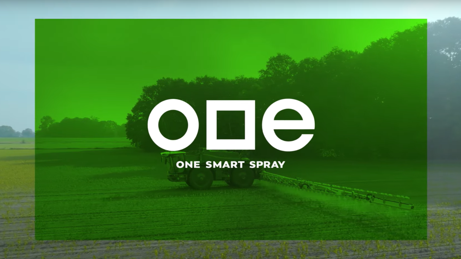 ONE SMART SPRAY - Intelligent marksprøjte fra BASF og Bosch